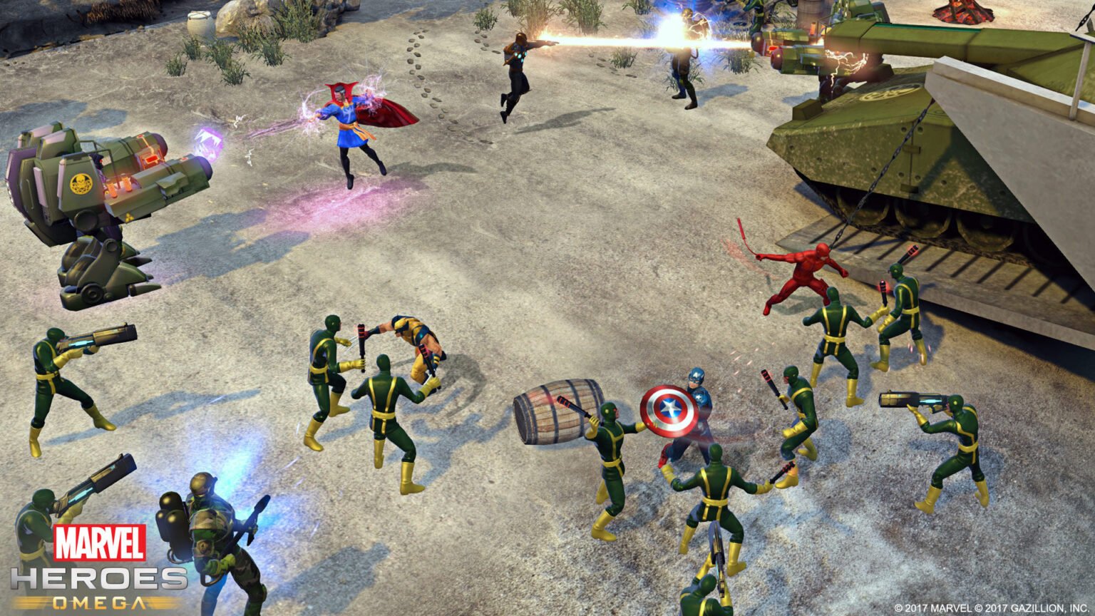 Marvel Heroes Omega de retour via Project TAHITI